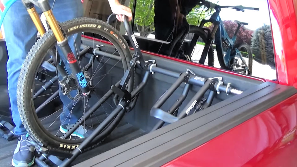 Easy DIY Truck Bed Bike Rack - Blitsy