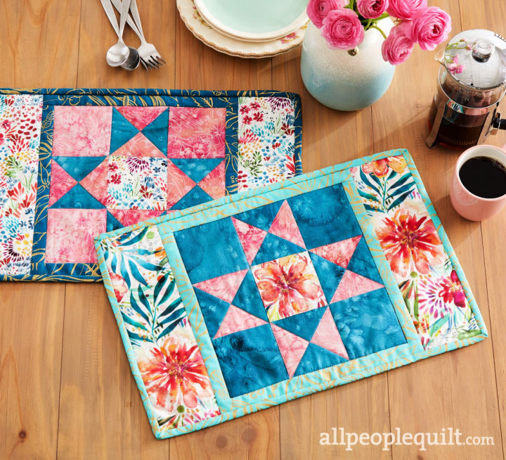 DIY Placemats - Step by Step Instructions - Blitsy