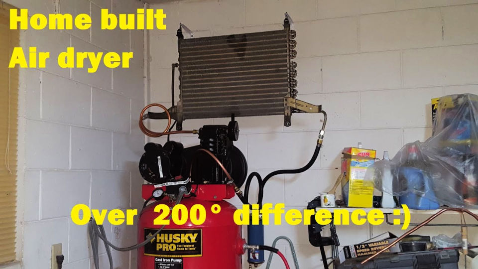 DIY Compressed Air Dryer for Your Workshop - Blitsy