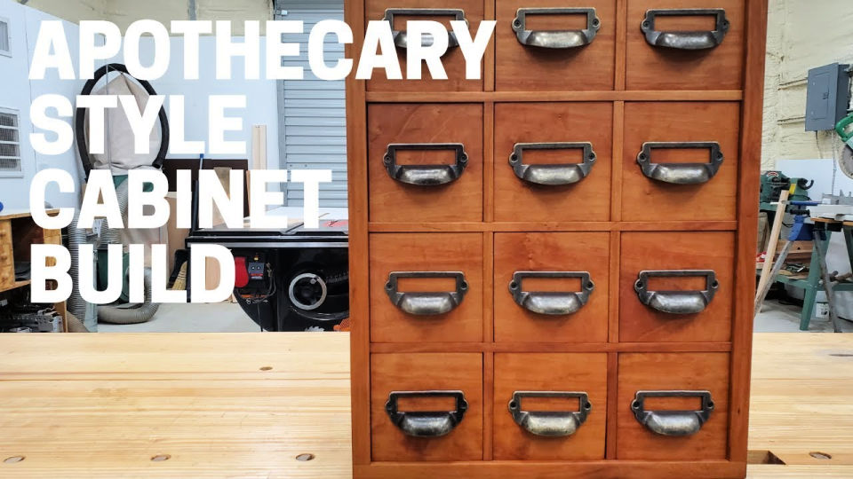 DIY Apothecary Cabinet - Step by Step Instructions - Blitsy