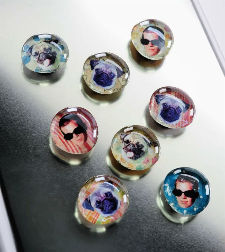 40 DIY Fridge Magnets to Personalize Your Kitchen Decor - Blitsy