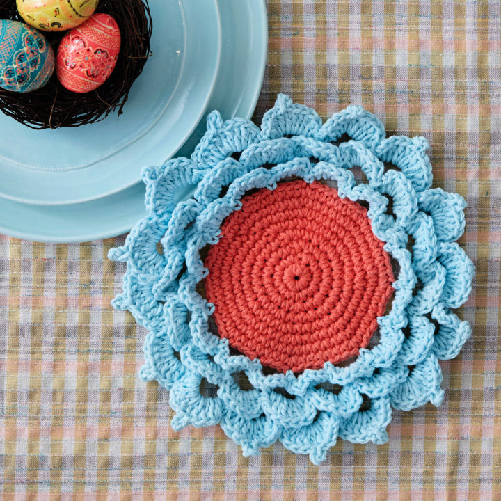 40 Free Crochet Coaster Patterns (Coasters Pattern PDF)