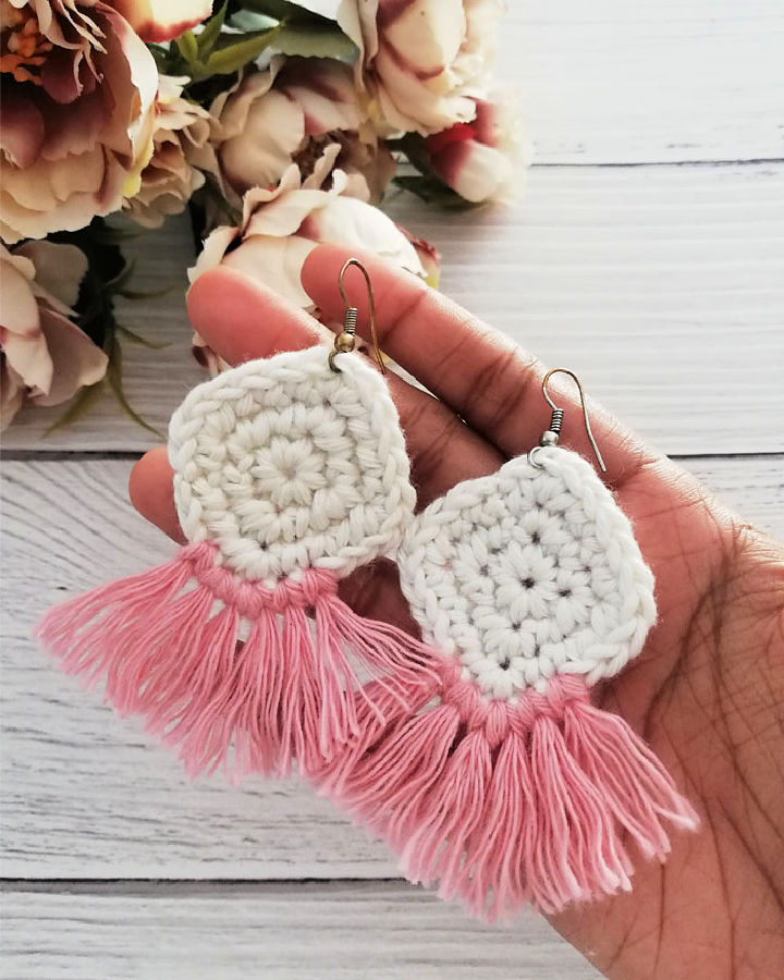 25 Free Crochet Earrings Pattern (PDF Patterns) - Blitsy