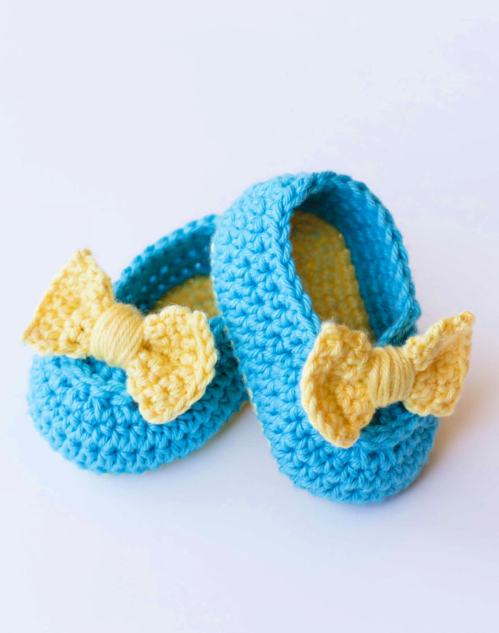 45 Free Crochet Baby Booties Patterns (PDF Pattern) - Blitsy