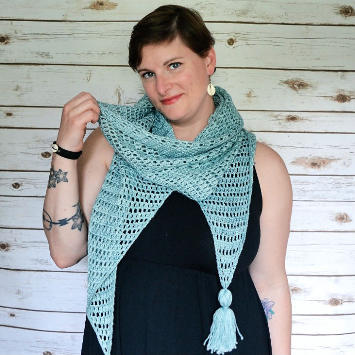 25 Easy Crochet Wraps: Free Crochet Wrap Pattern - Blitsy