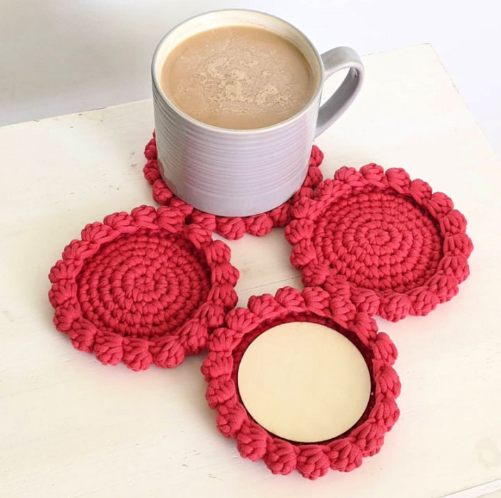 40 Free Crochet Coaster Patterns (Coasters Pattern PDF)