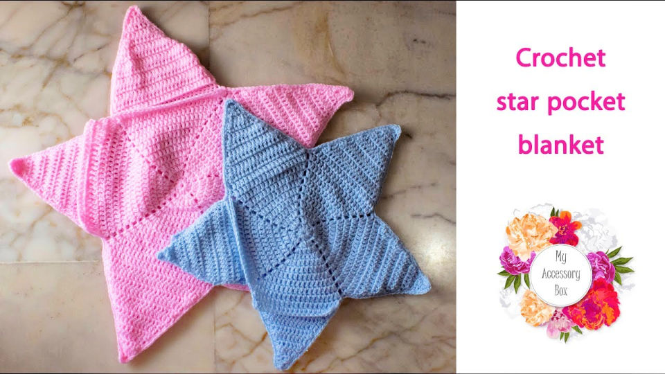 25 Free Crochet Star Blanket Patterns (PDF Pattern)