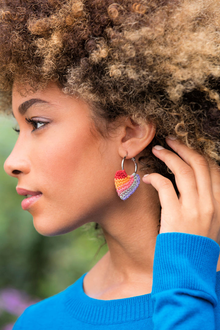 25 Free Crochet Earrings Pattern (PDF Patterns) - Blitsy