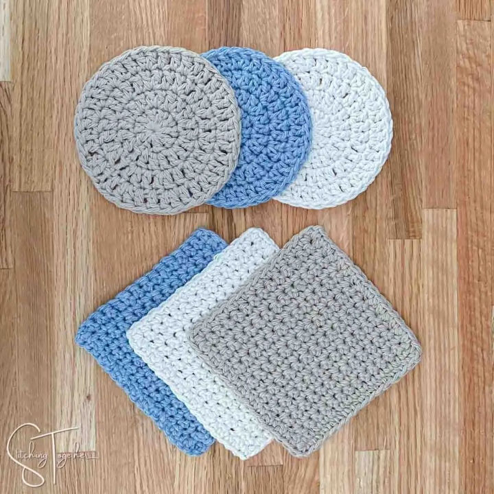 40 Free Crochet Coaster Patterns (Coasters Pattern PDF)