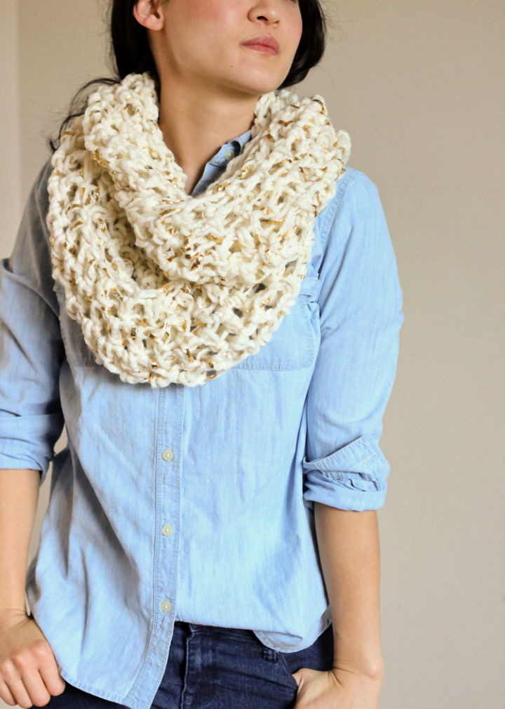 40 Free Crochet Infinity Scarf Patterns (Easy PDF Pattern)