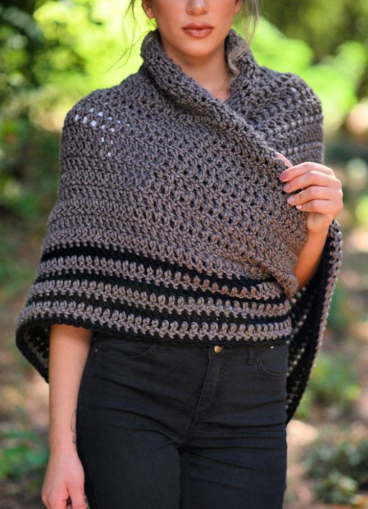 40 Free Crochet Shawl Patterns (Easy PDF Pattern)