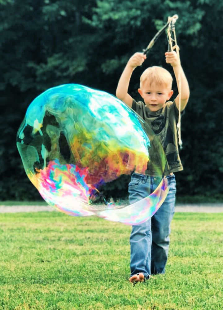 DIY Giant Bubble Wand - Step by Step Guide - Blitsy
