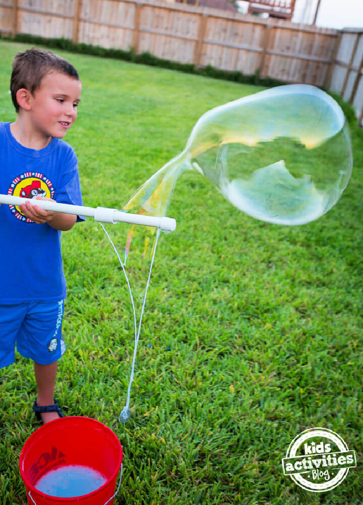 DIY Giant Bubble Wand - Step by Step Guide - Blitsy