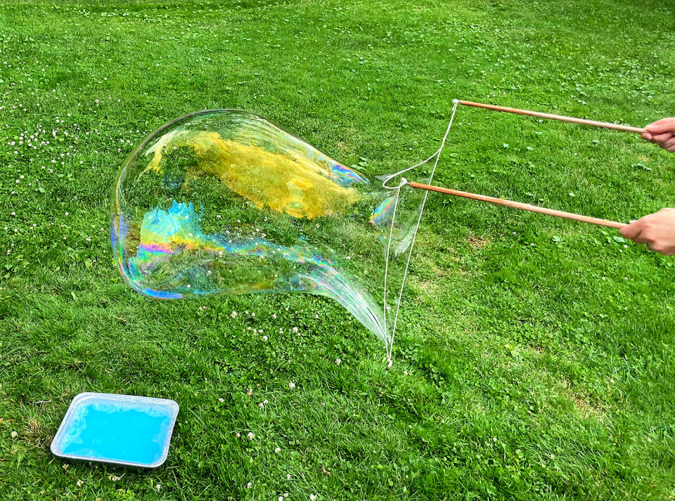 DIY Giant Bubble Wand - Step by Step Guide - Blitsy