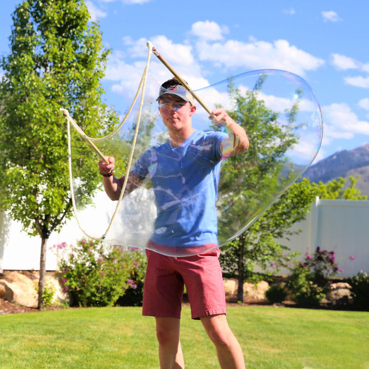 DIY Giant Bubble Wand - Step by Step Guide - Blitsy