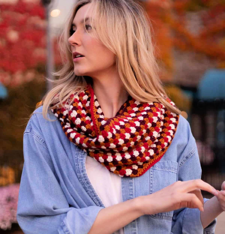 40 Free Crochet Infinity Scarf Patterns (Easy PDF Pattern)