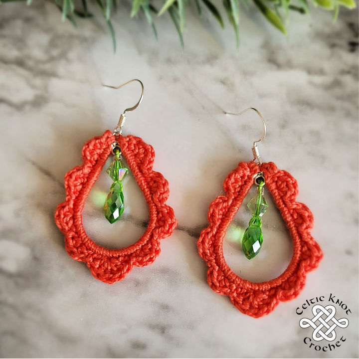25 Free Crochet Earrings Pattern (PDF Patterns) - Blitsy