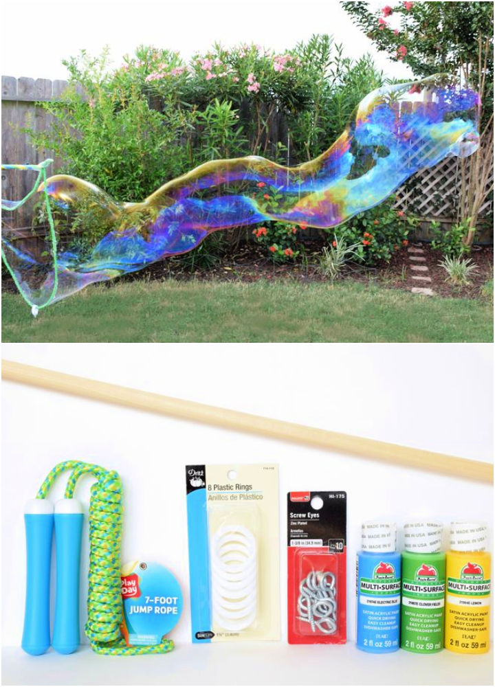 DIY Giant Bubble Wand - Step by Step Guide - Blitsy