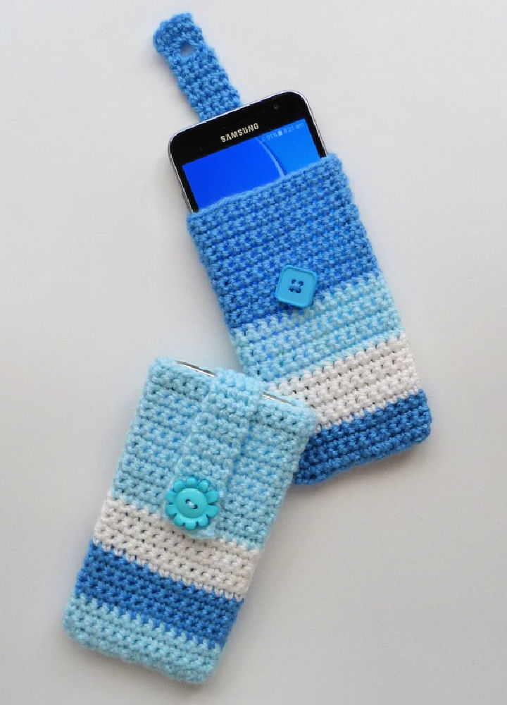 25 Free Crochet Phone Case Patterns - Blitsy
