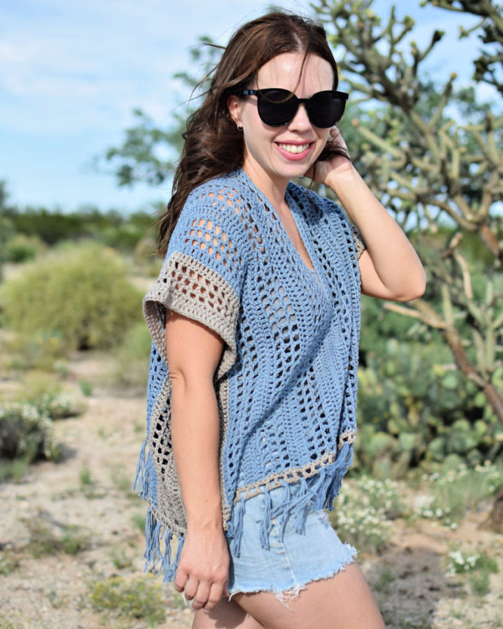 40 Free Crochet Poncho Patterns (Easy PDF Pattern)