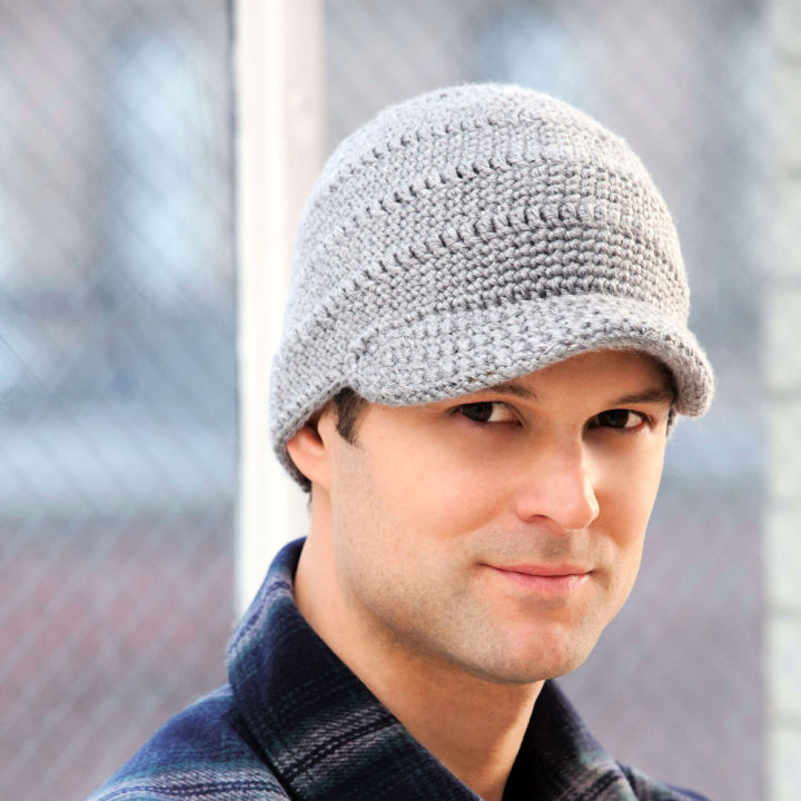 30 Free Crochet Hat Patterns for Men (Beanie Pattern)