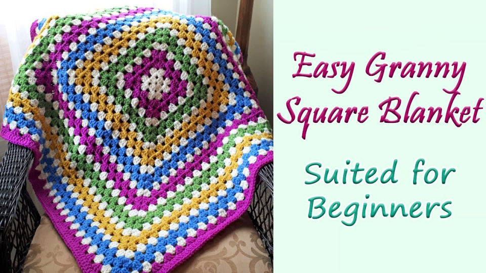 40 Crochet Granny Square Blanket Patterns Free Pattern