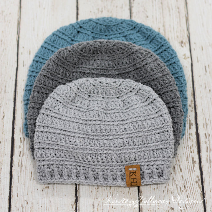 30 Free Crochet Hat Patterns for Men (Beanie Pattern)