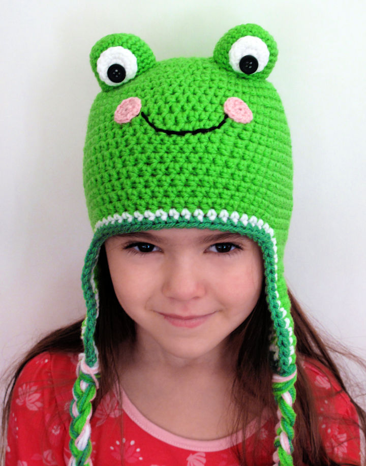 15 Free Crochet Frog Hat Patterns (Frog Beanie Pattern)