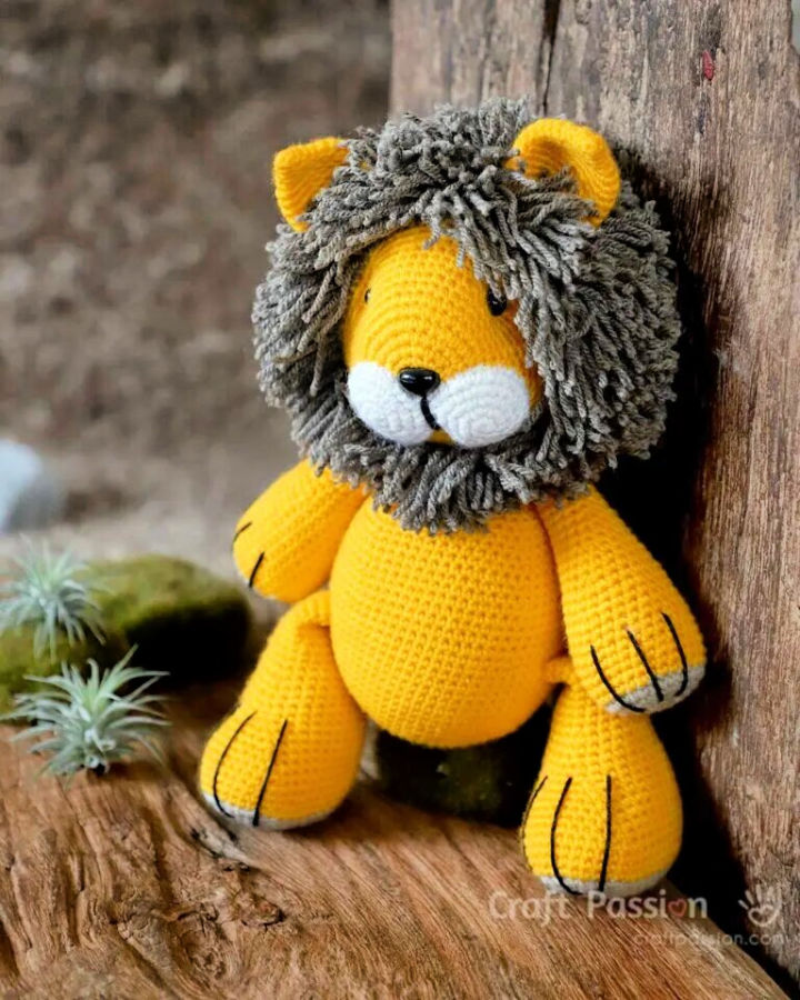 25 Free Crochet Lion Patterns (Amigurumi Pattern) - Blitsy