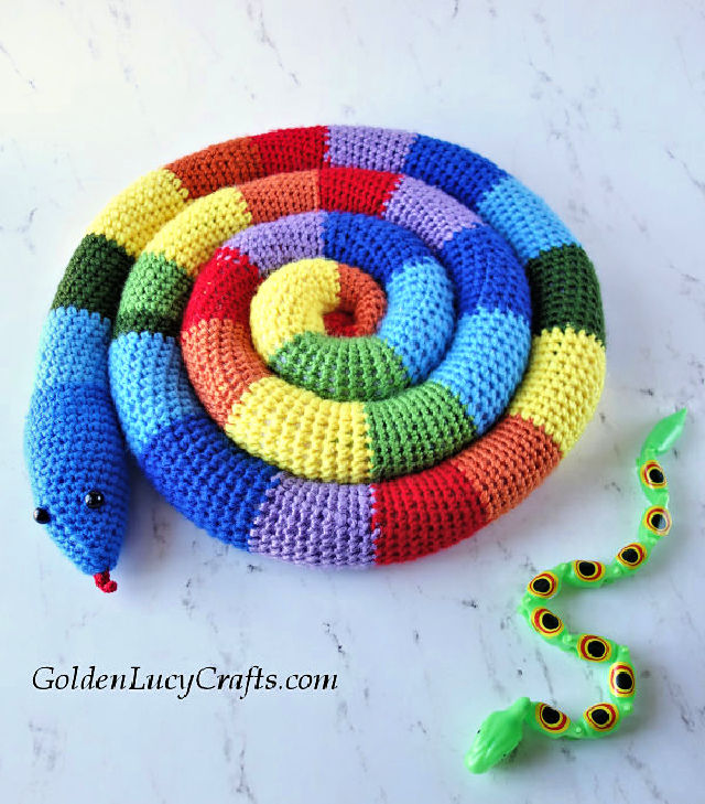 25 Free Crochet Snake Patterns (Amigurumi Pattern)