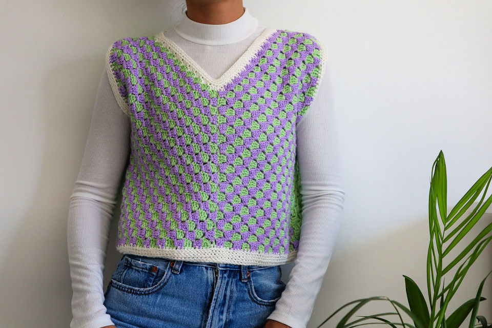 30 Free Crochet Vest Patterns (Easy Pattern) - Blitsy