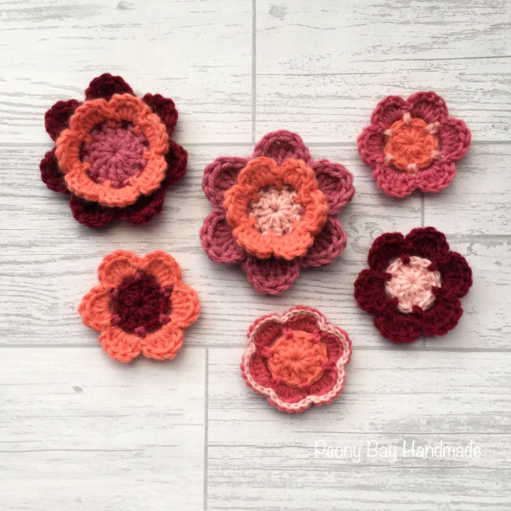 40 Free Crochet Flower Patterns (PDF Flowers Pattern)