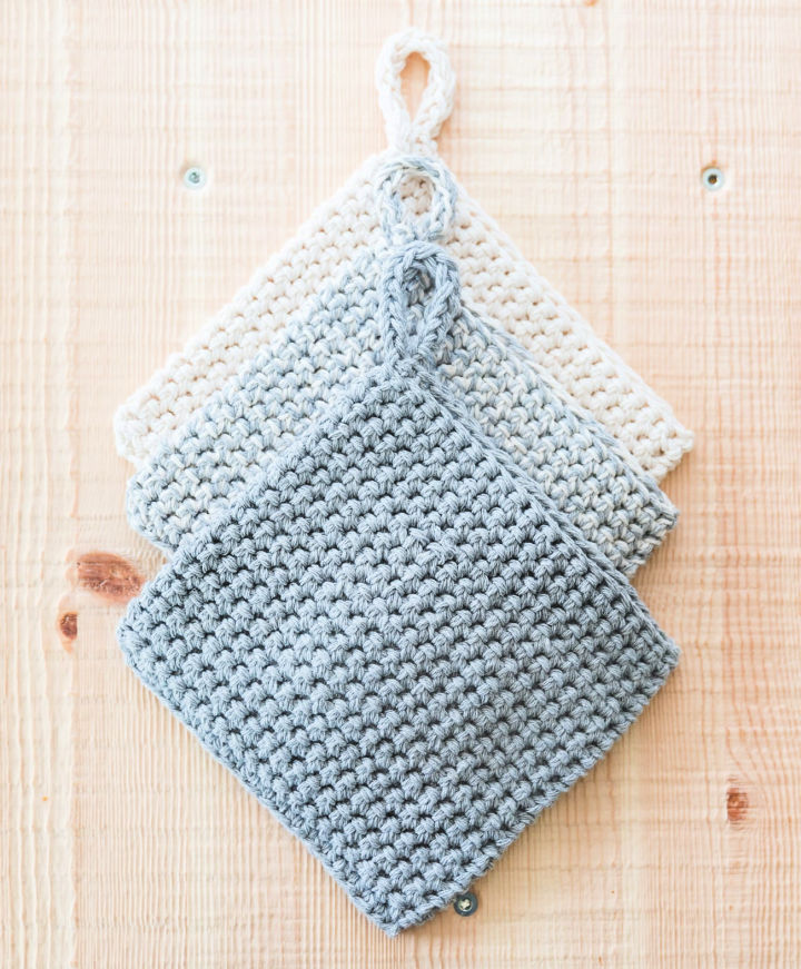 30 Free Crochet Potholder Patterns (Easy Pattern) - Blitsy