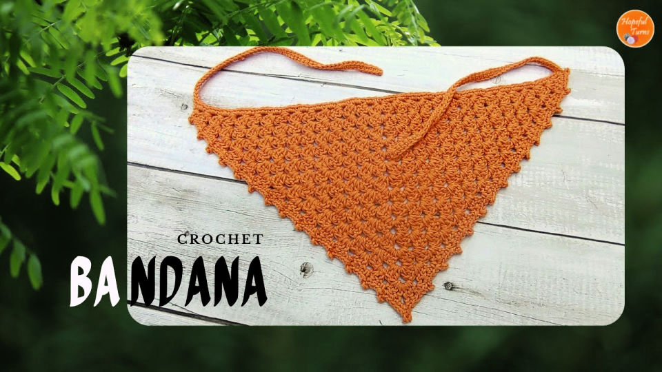 25 Free Crochet Bandana Patterns (Head Scarf Pattern)
