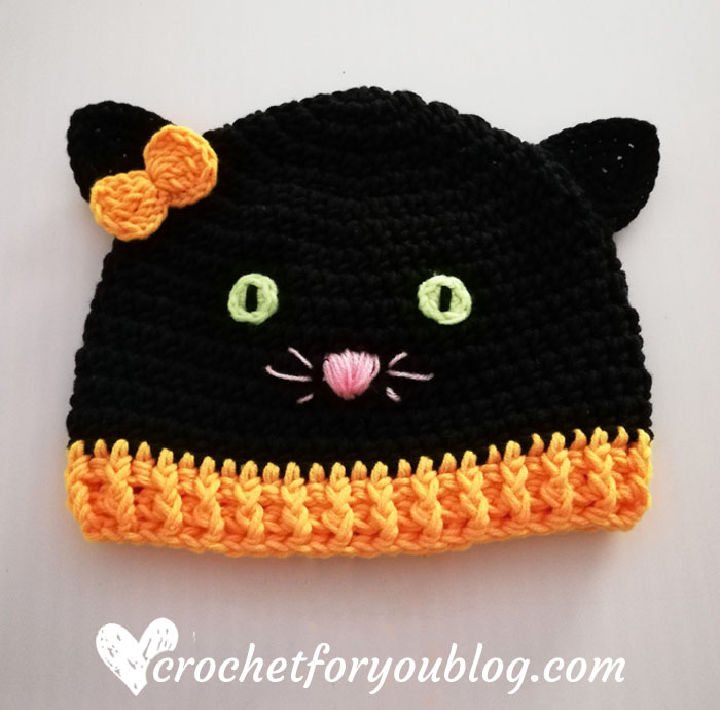 25 Free Crochet Cat Hat Patterns (Cat Beanie Pattern)