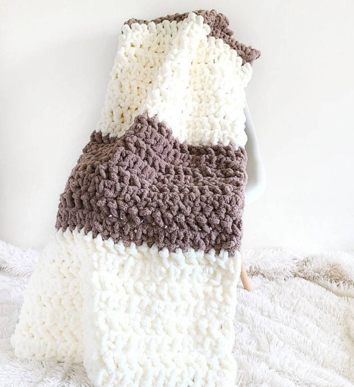 40 Free Chunky Crochet Blanket Patterns (Easy Pattern)