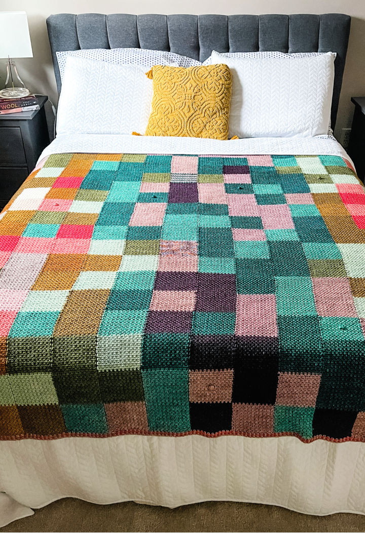 20 Temperature Blanket Patterns: Free Crochet Pattern