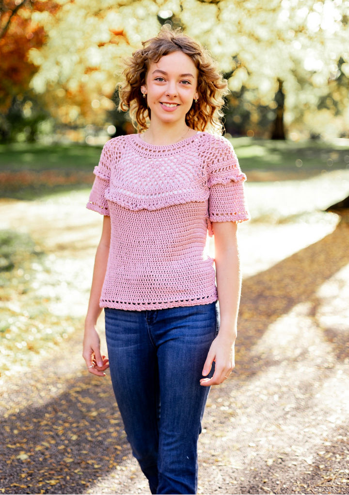 55 Free Crochet Top Patterns (Crop Top and Tank Top)