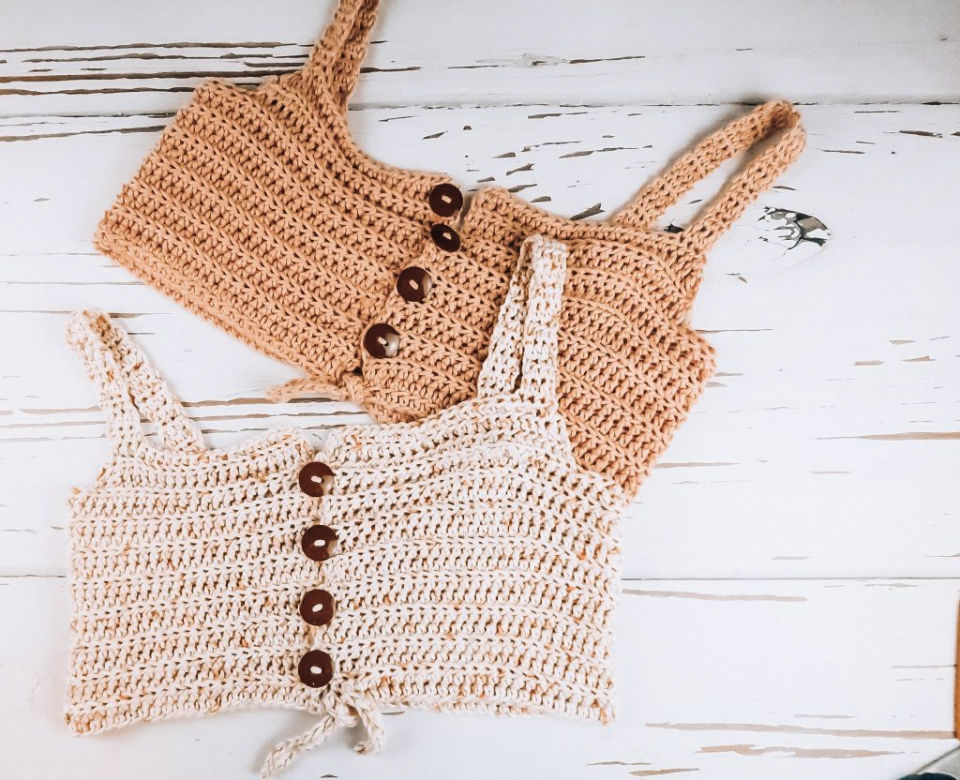 25 Free Crochet Bralette Patterns (Bra Top Pattern)
