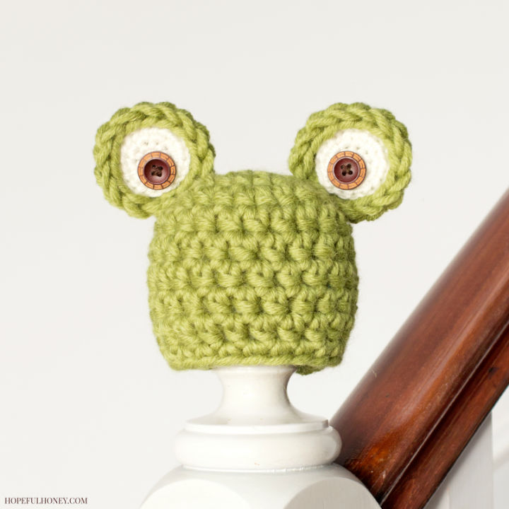 15 Free Crochet Frog Hat Patterns (Frog Beanie Pattern)