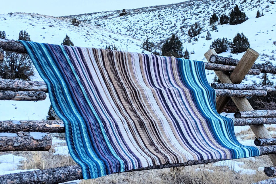 20 Temperature Blanket Patterns: Free Crochet Pattern