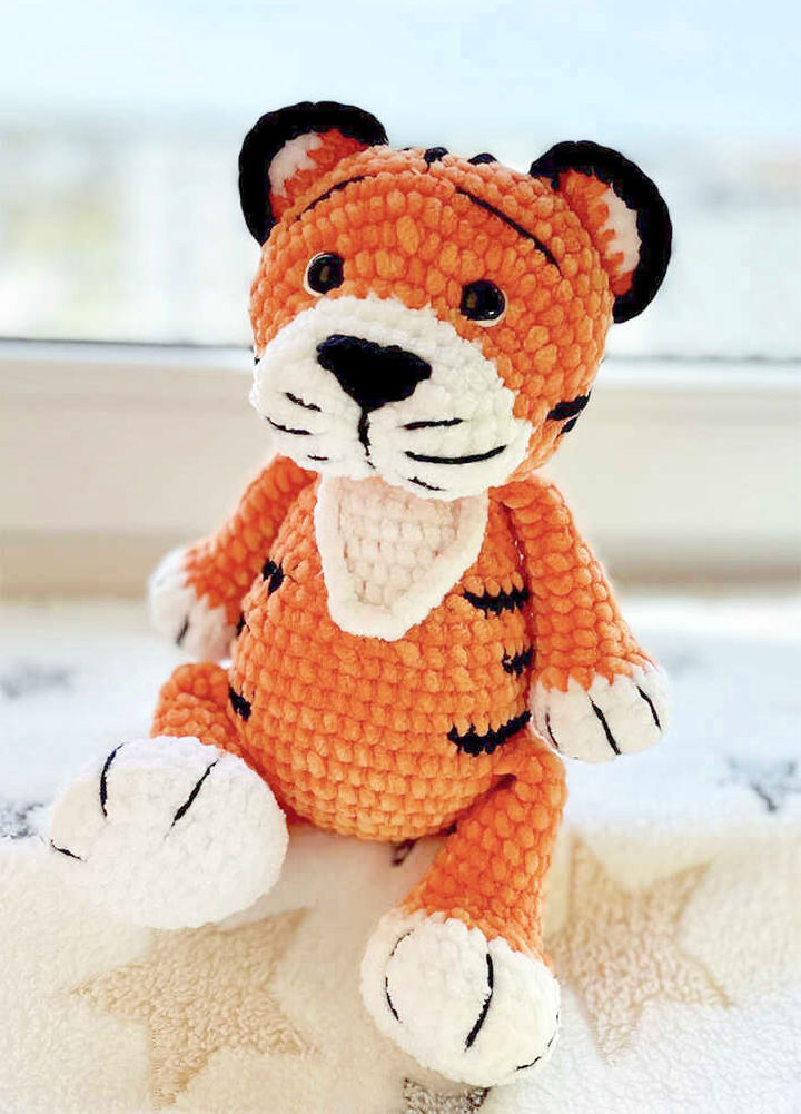 25 Free Crochet Tiger Patterns (Amigurumi Pattern)