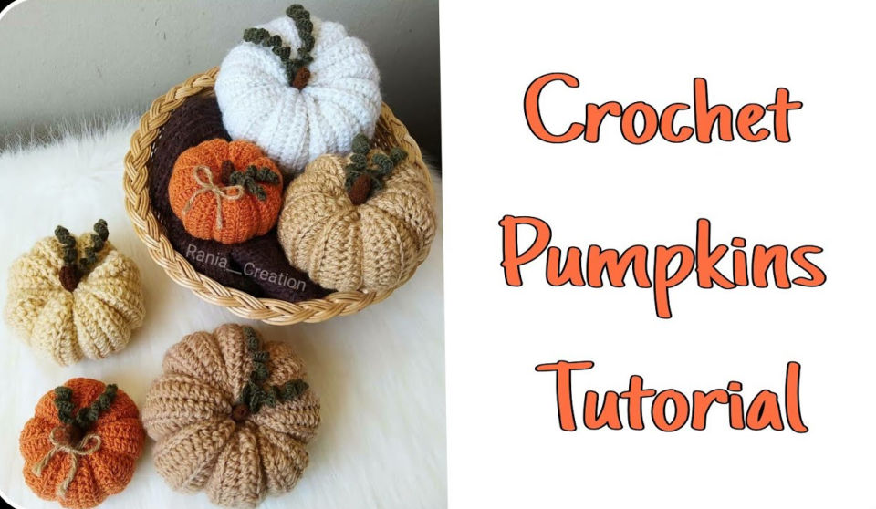 40 Easy Crochet Pumpkins: Free Crochet Pumpkin Pattern