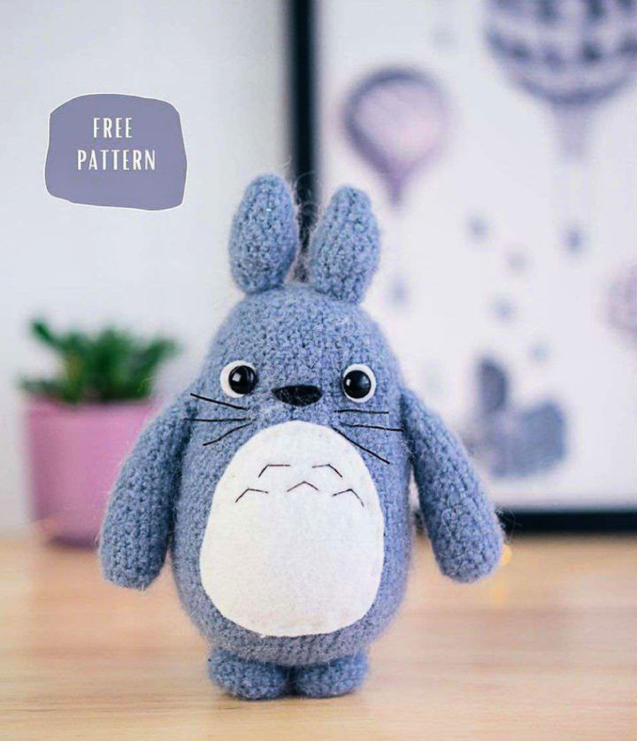 25 Free Crochet Totoro Patterns (Amigurumi Pattern)