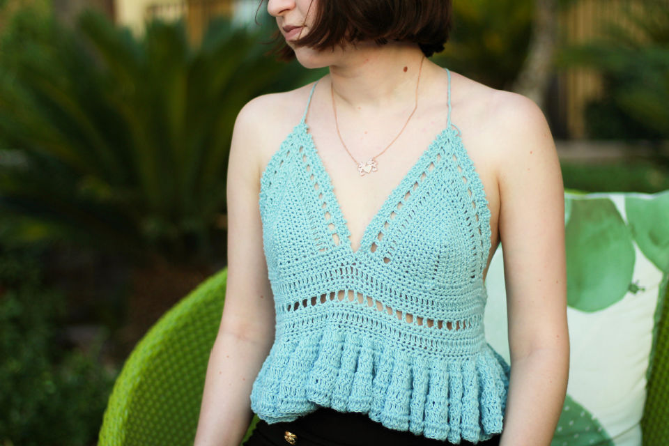 55 Free Crochet Top Patterns (Crop Top and Tank Top)