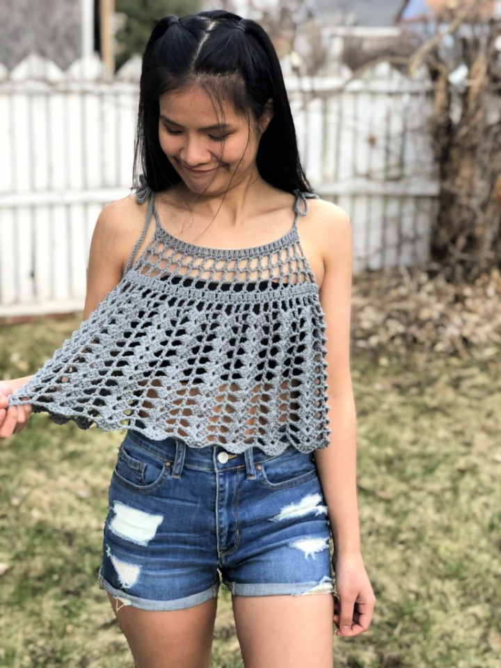 30 Free Crochet Crop Top Patterns (Tank Top Pattern)