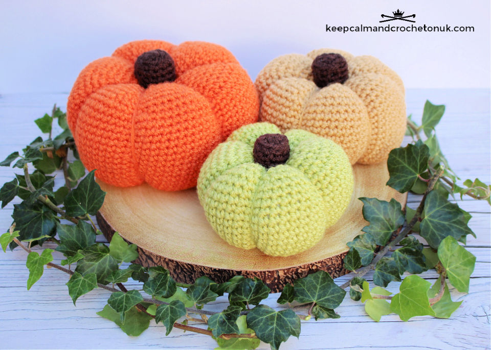 40 Easy Crochet Pumpkins: Free Crochet Pumpkin Pattern