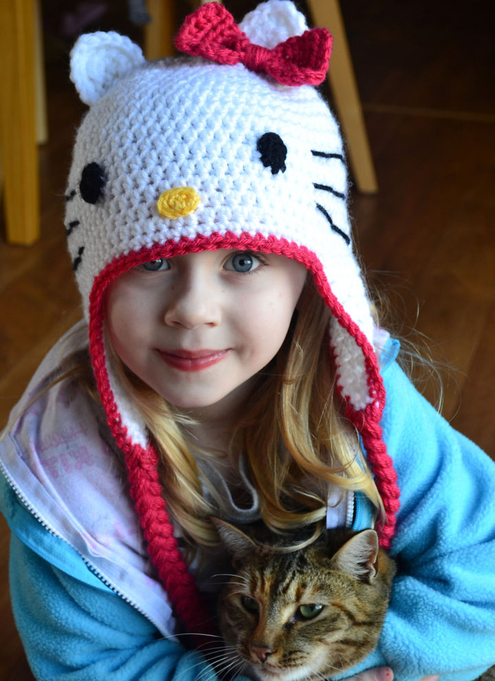 25 Free Crochet Cat Hat Patterns (Cat Beanie Pattern)