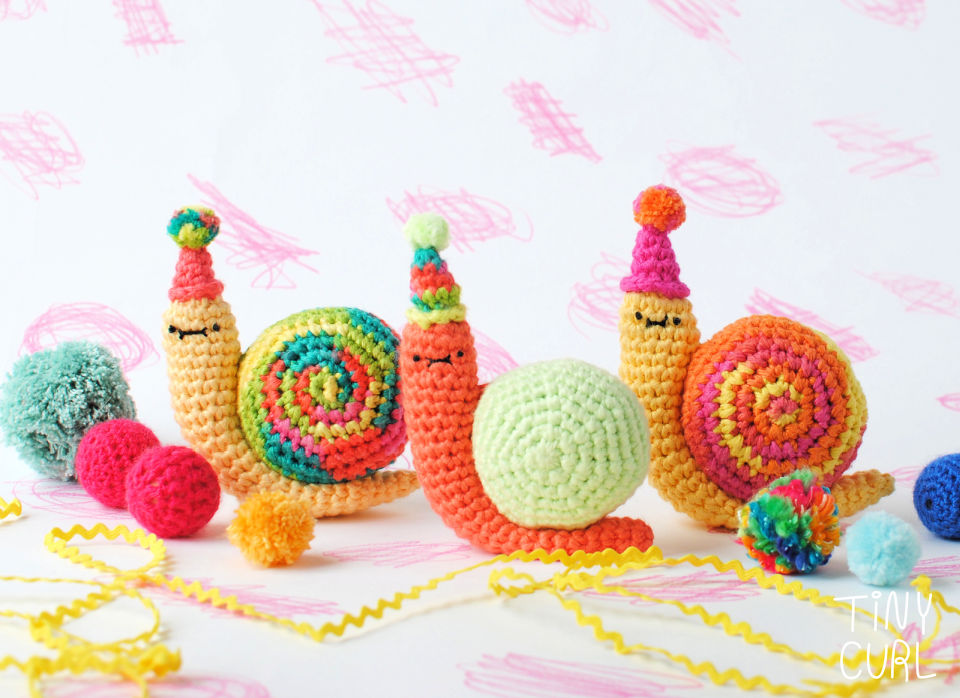 25 Free Crochet Snail Patterns (Amigurumi Pattern)