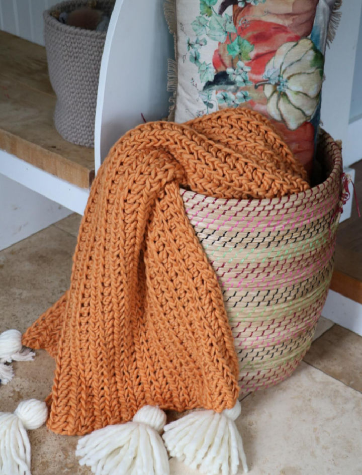 40 Free Chunky Crochet Blanket Patterns (Easy Pattern)